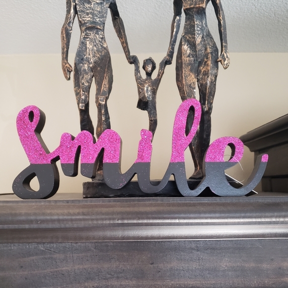 PureLove | Wall Decor | Smile Love Smilesmilelove Art Deco | Poshmark